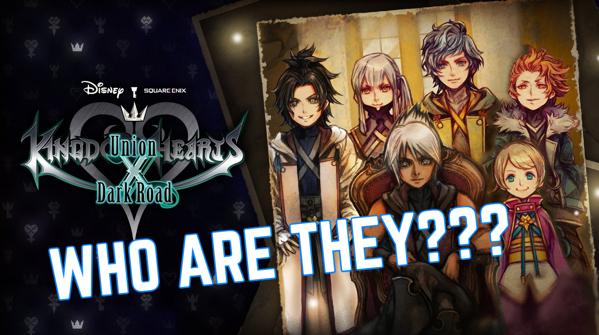 Kingdom Hearts DARK ROAD Characters REVEALED! – The Danny Diaries