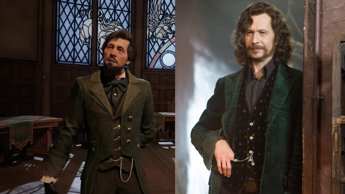 Phineas Nigellus Black in Hogwarts Legacy bridges the gap between page ...